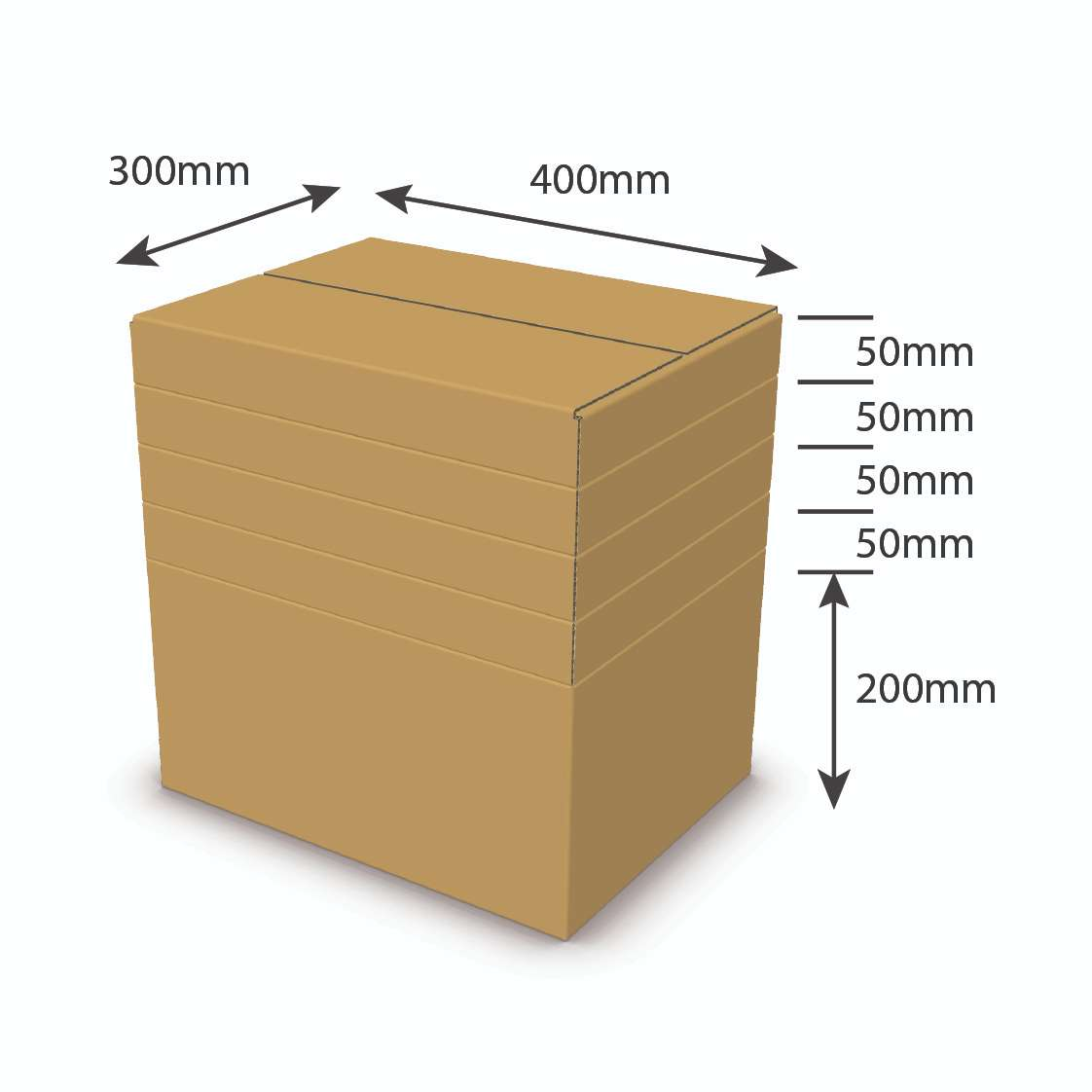 Variable Depth Boxes – Plus Packaging